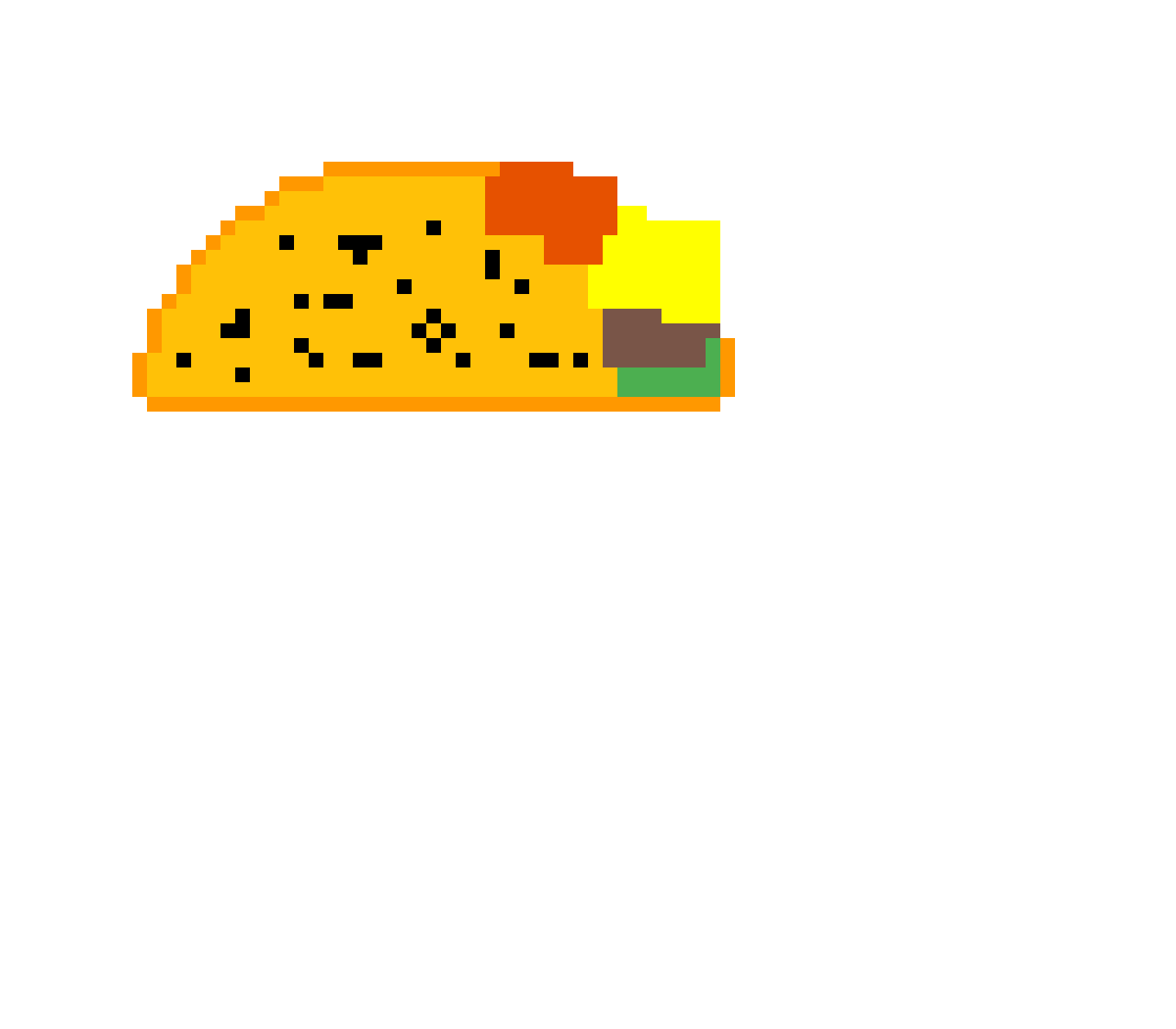 Pixilart - Taco by depressedkitten