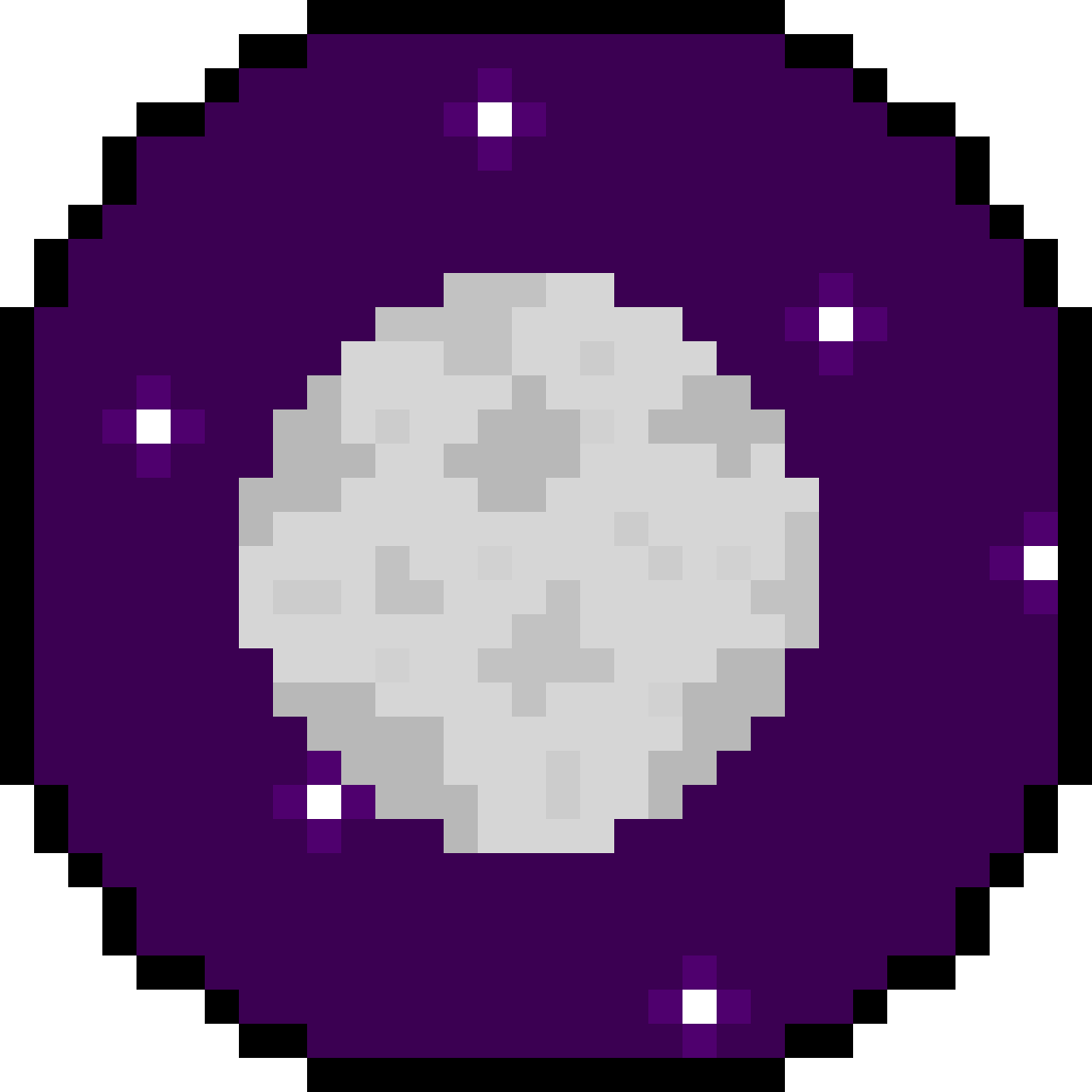 Pixilart - Simple Moon by The-Cake-God