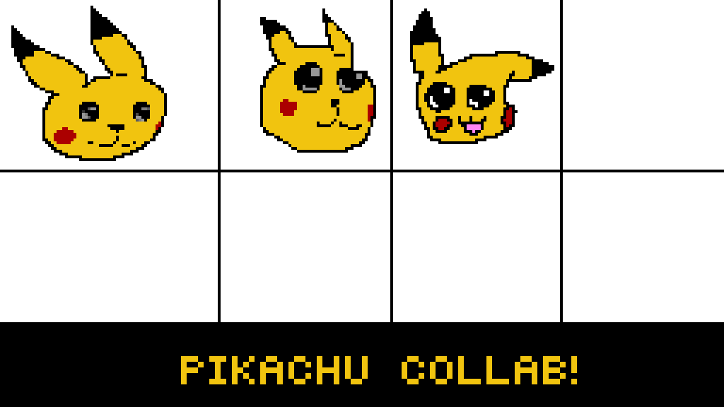 Pixilart - Pikachu Collab! (Add your Pikachu!) by FullY5
