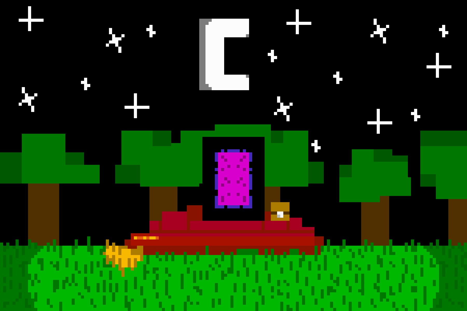 Pixilart - Overworld Portal by yenamo