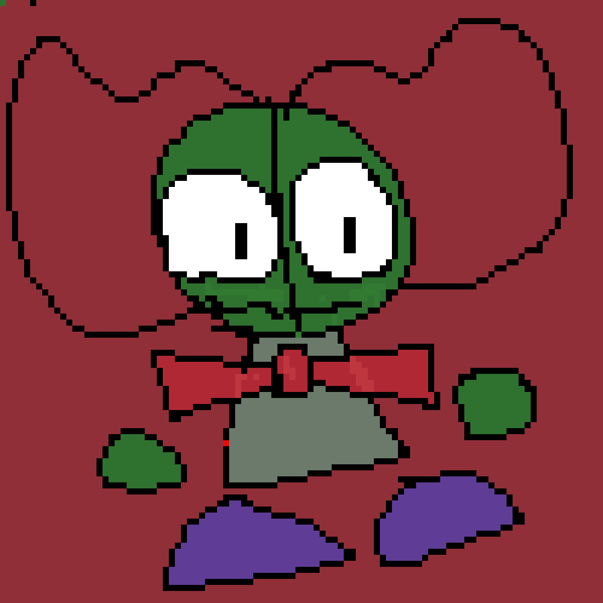 Pixilart - F aKEr C L O W n by sprite-Arcade