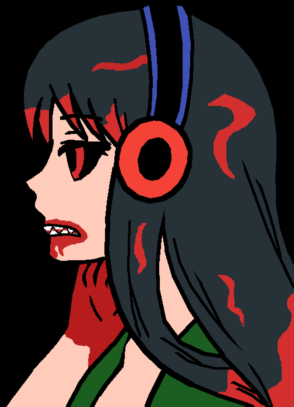 Editing demon girl - Free online pixel art drawing tool - Pixilart