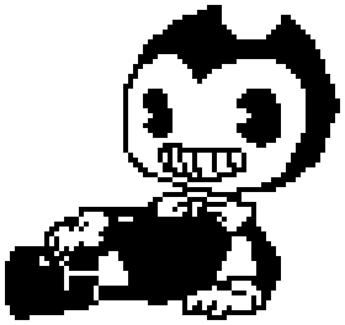 Editing Bendy pose 05 - Free online pixel art drawing tool - Pixilart