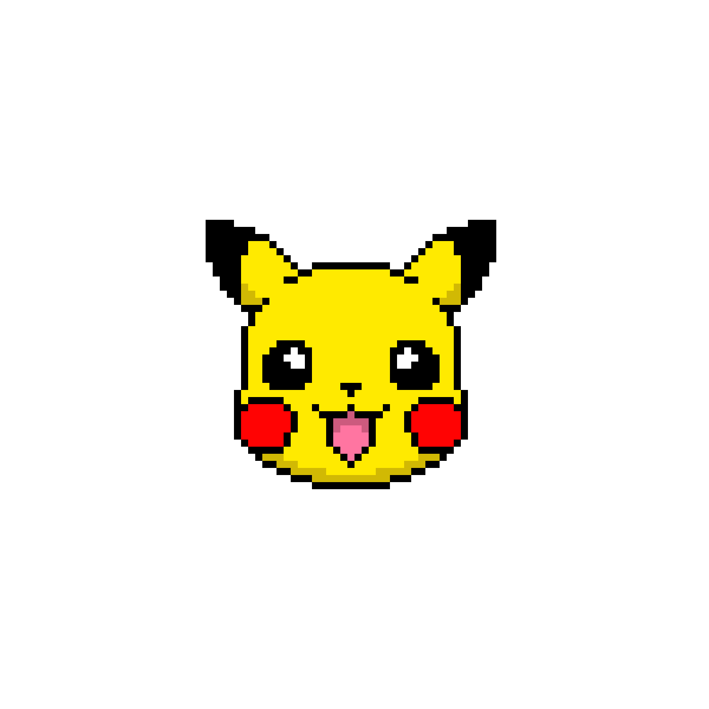 Pixilart - PIKACHU by KailaBloom