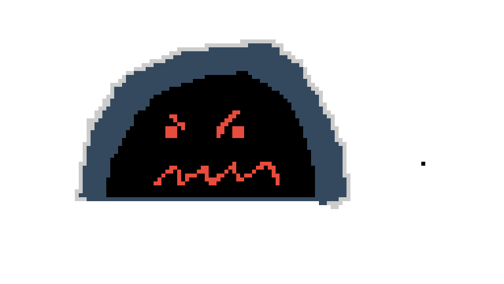 Pixilart - Hooded beast. by Anonymous