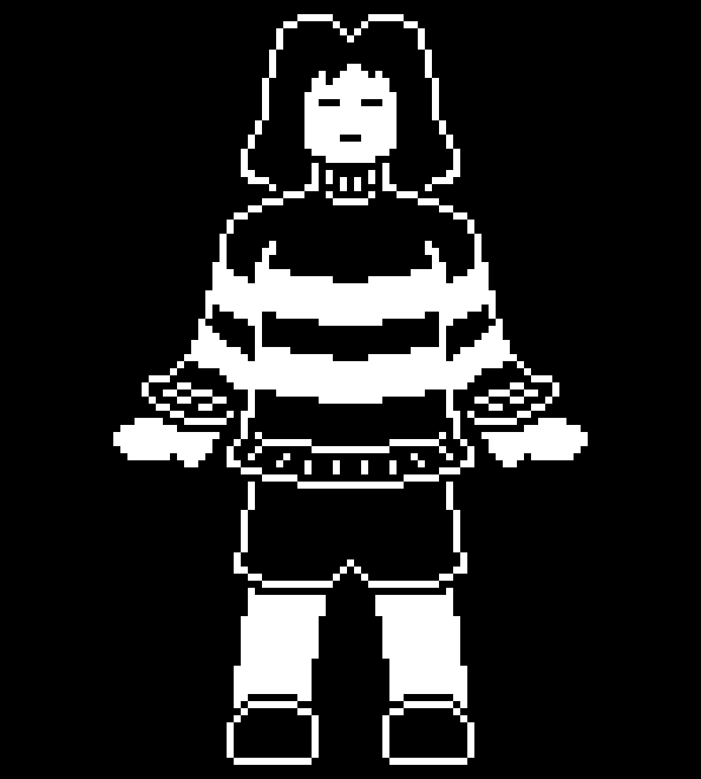 Pixilart - My New Frisk/Chara/Human Sprite by Immediate54