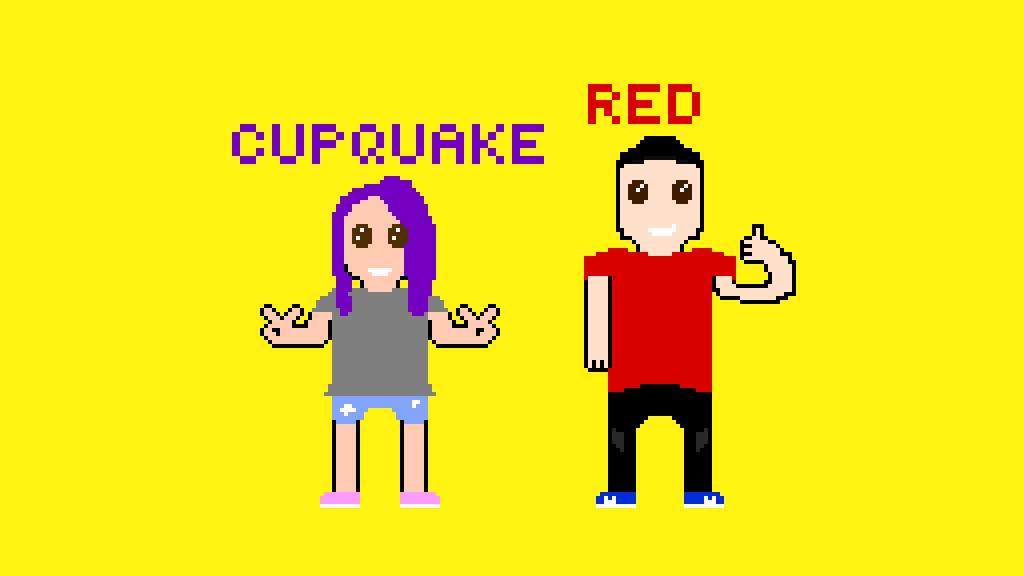 Pixilart - cupquake and red by CARCARXD