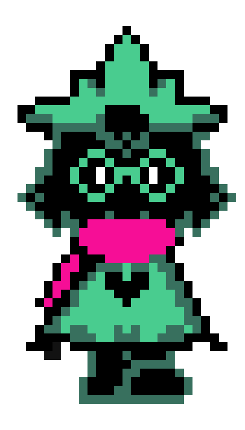 Pixilart - Ralsei With A Gun Remade by Blixer-noir-boi