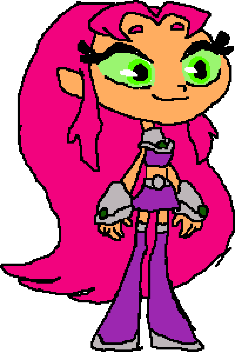 Pixilart - Starfire by Kailie-Jackson