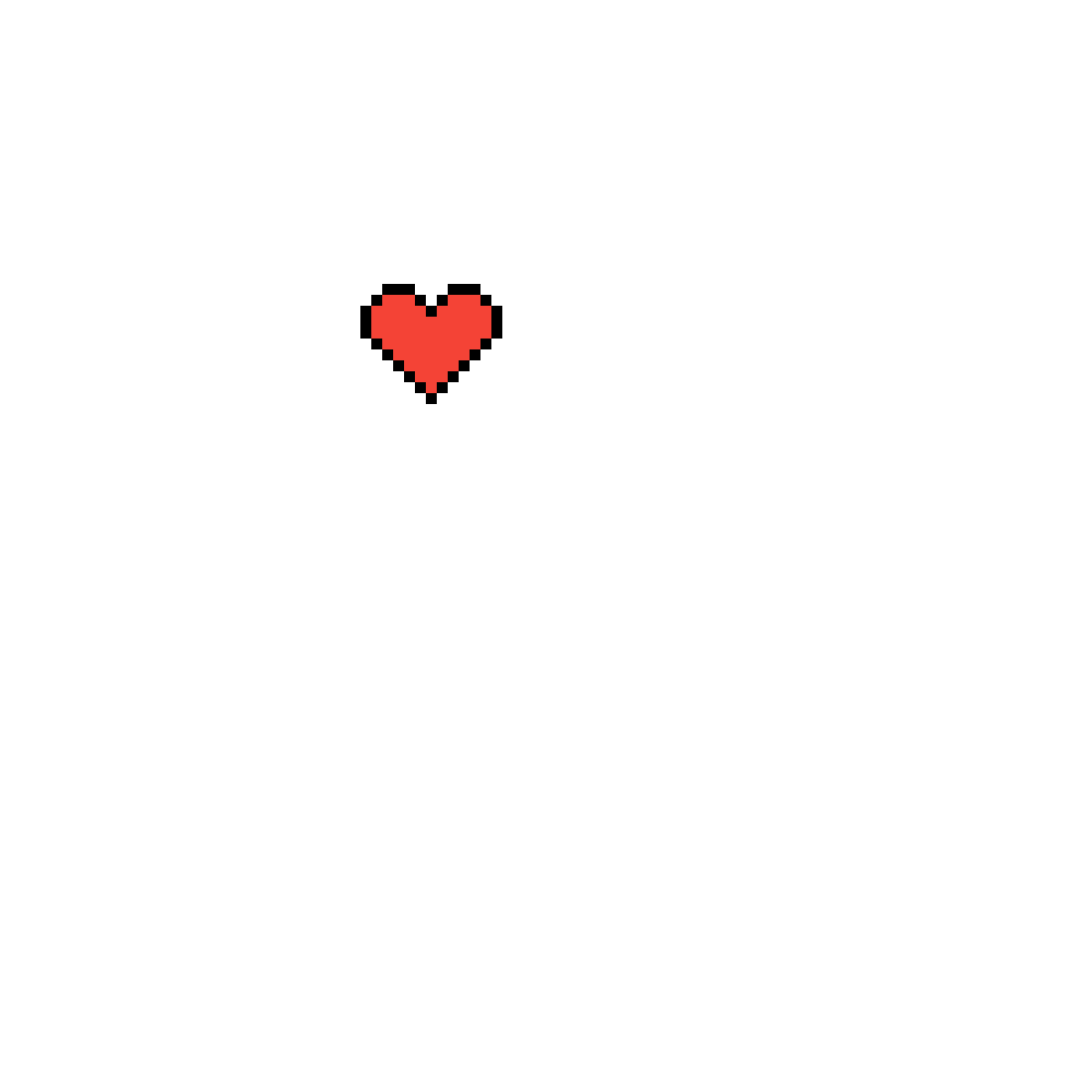Pixilart - Heart by Guilos