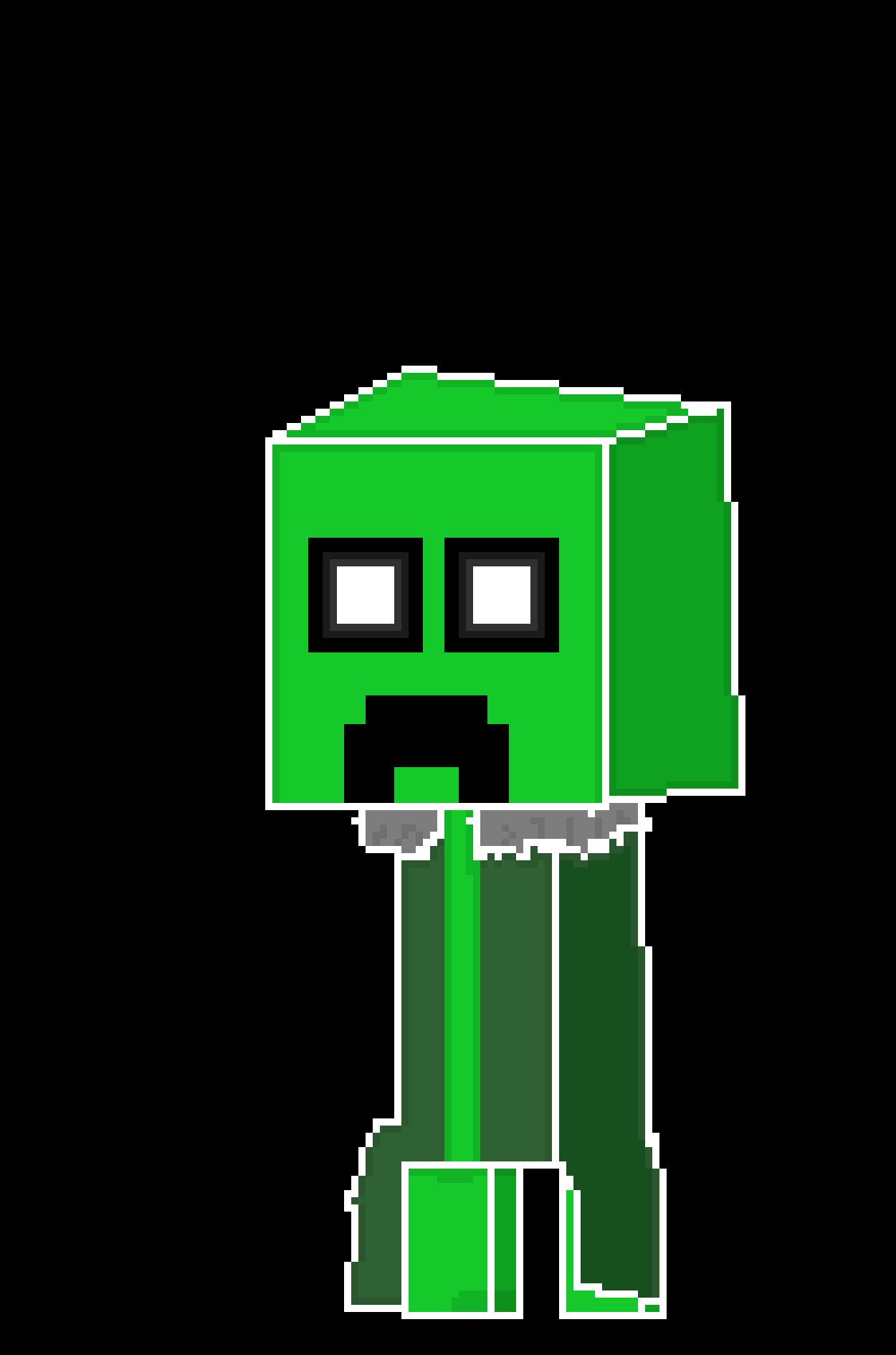 Pixilart - creeper by Titular