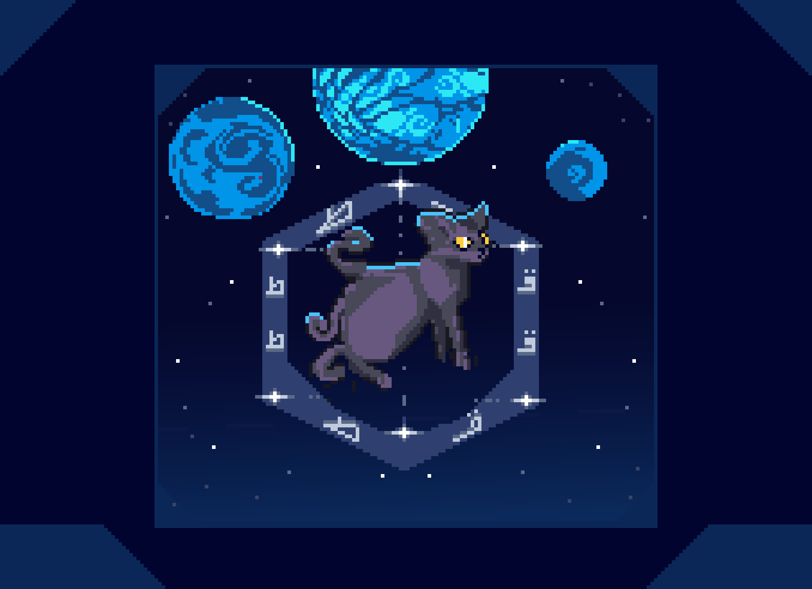Pixilart - Space Cat by Sacred-Eye