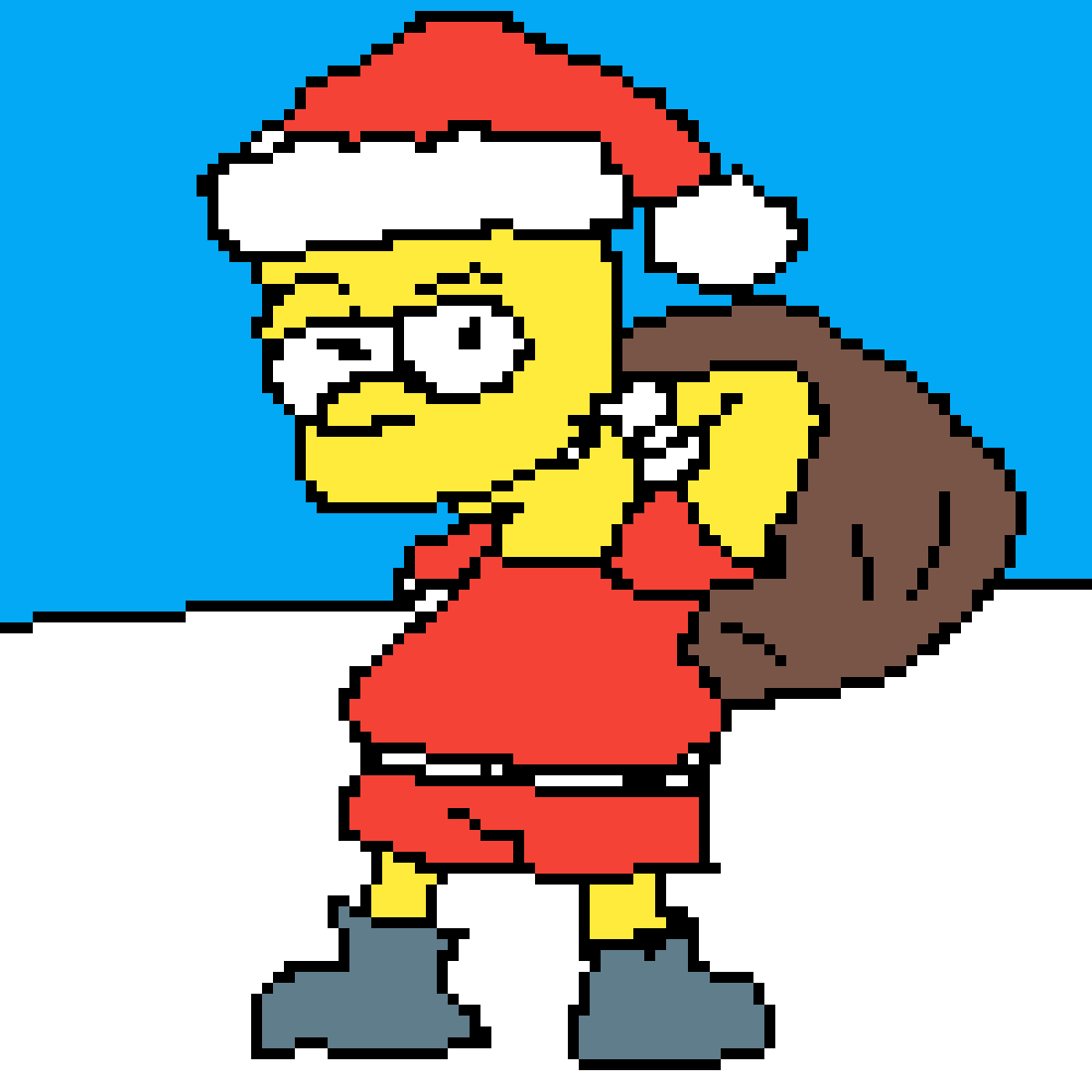 Pixilart - SIMPSON by SAUCYIQ