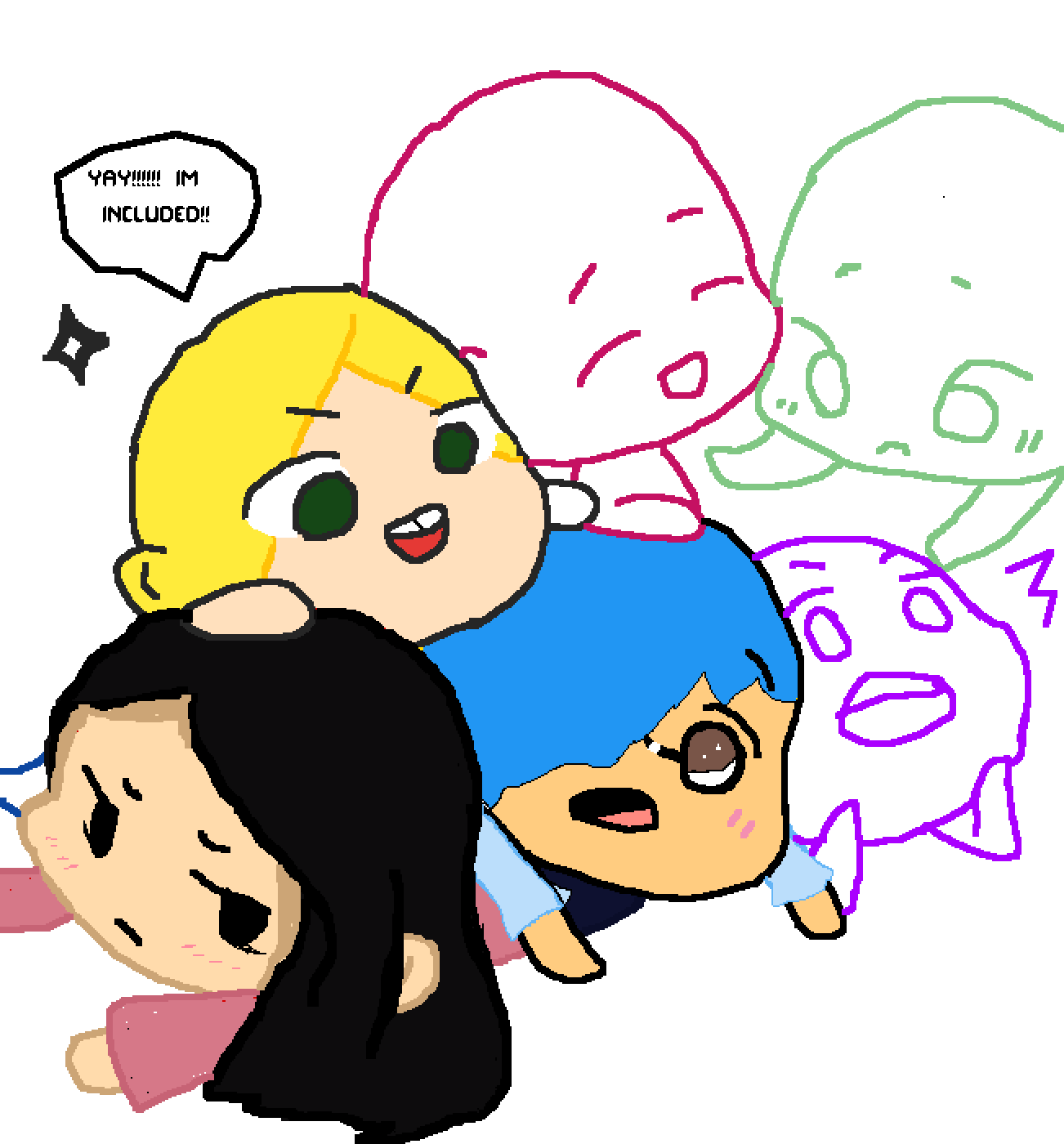 Pixilart - kid dodgy pile by pixlekid