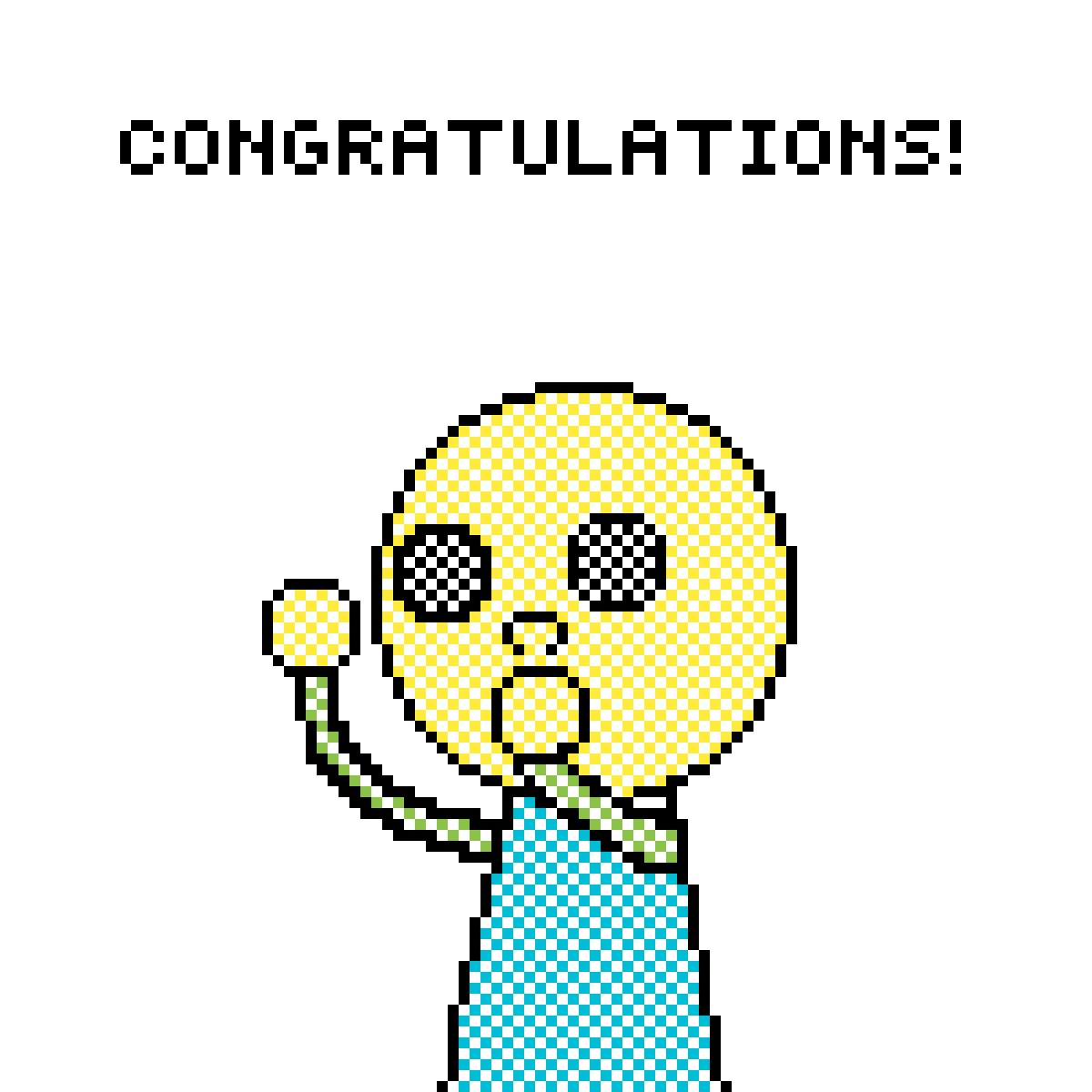Pixilart - congrats gif by swirlywirly