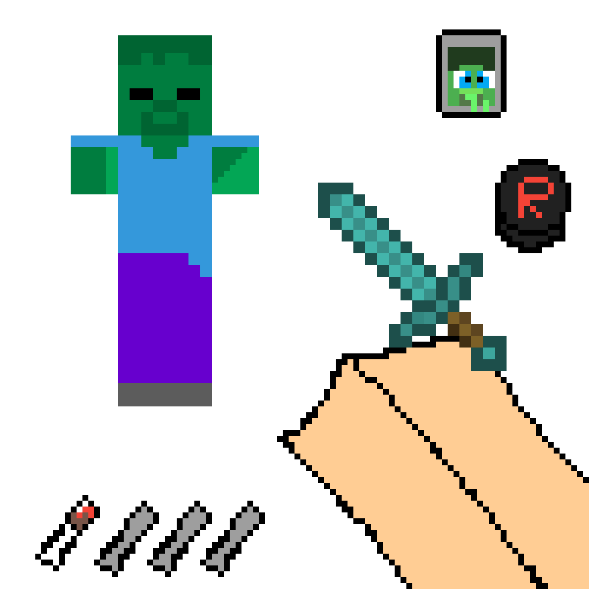 Pixilart - Minecraft Hunger by SCPLORE