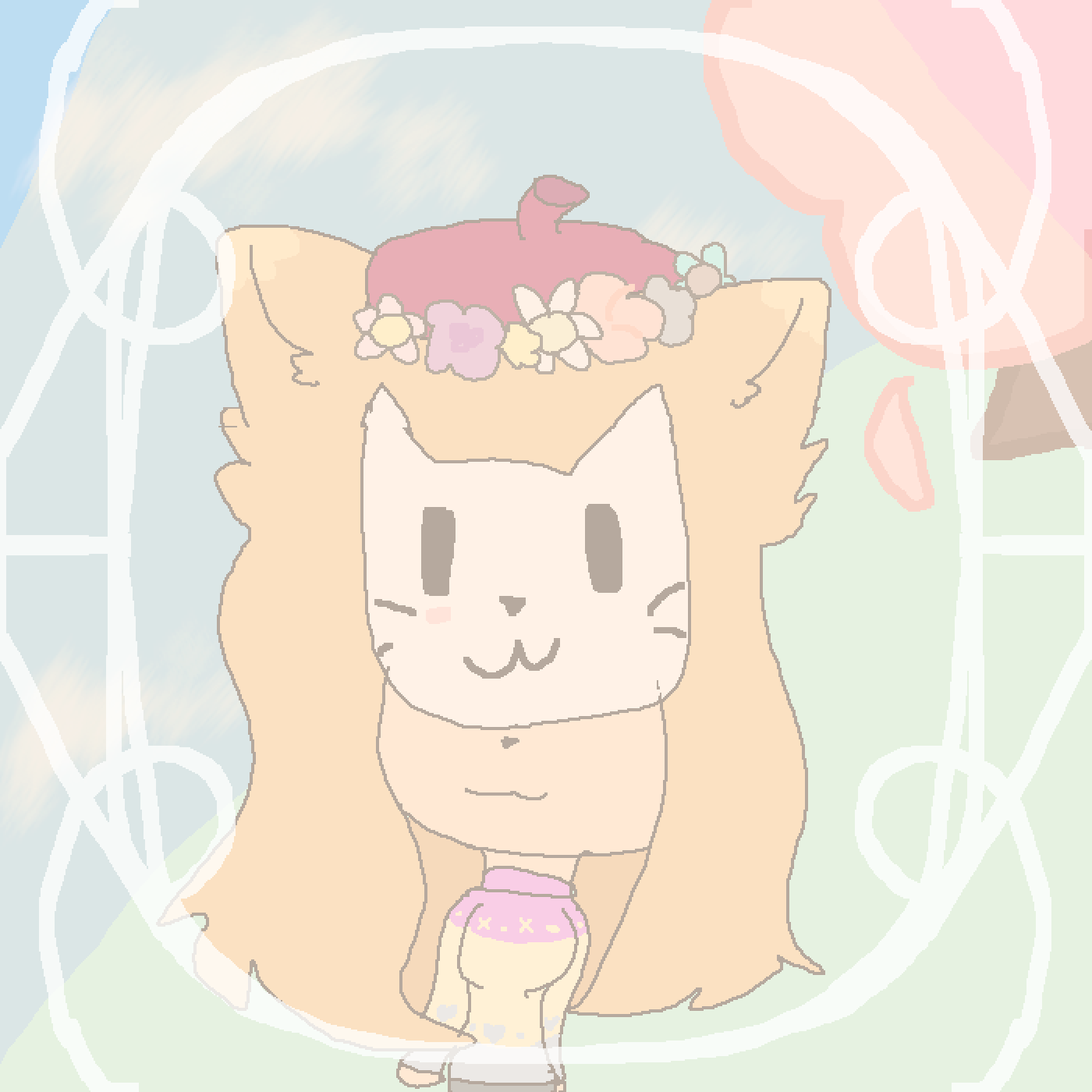 Pixilart - Spring pfp by TheKatArtistUwU