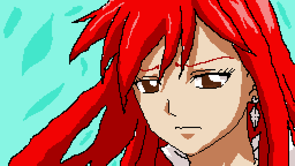Pixilart - Erza Scarlet by Embear13