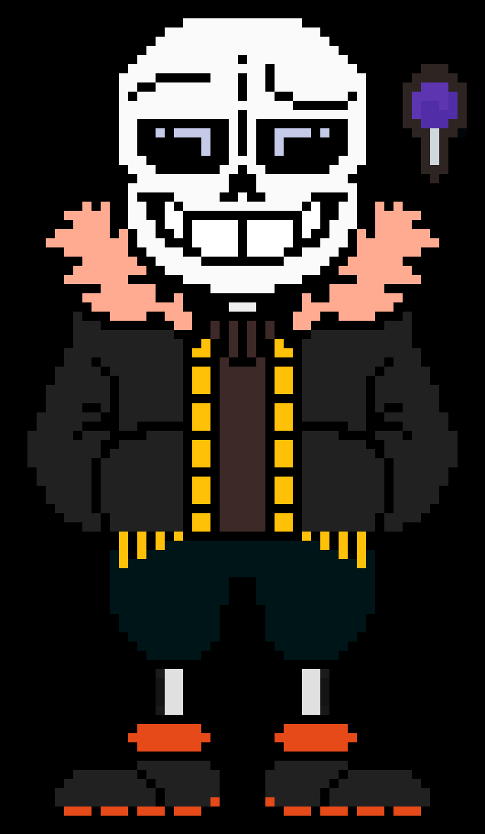 Pixilart - My Sans Persona by sunglasses