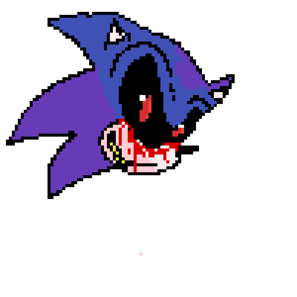 Pixilart - sonic exe head by fazentertain83