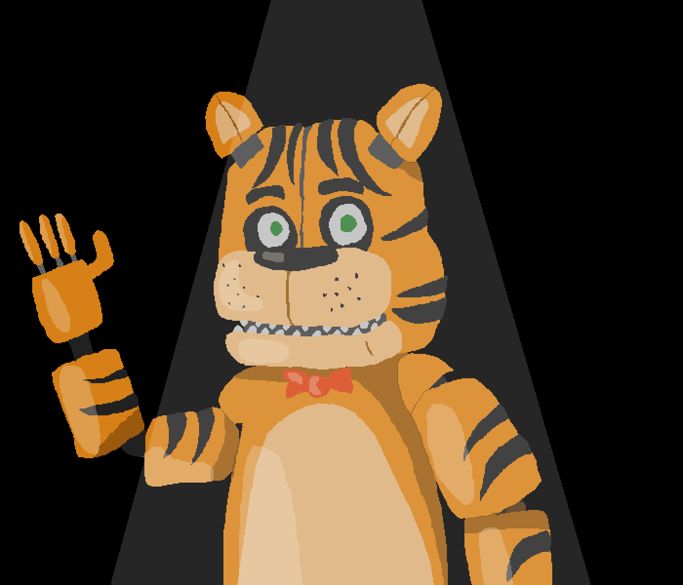 Pixilart - Toby the Tiger by Mbwolf