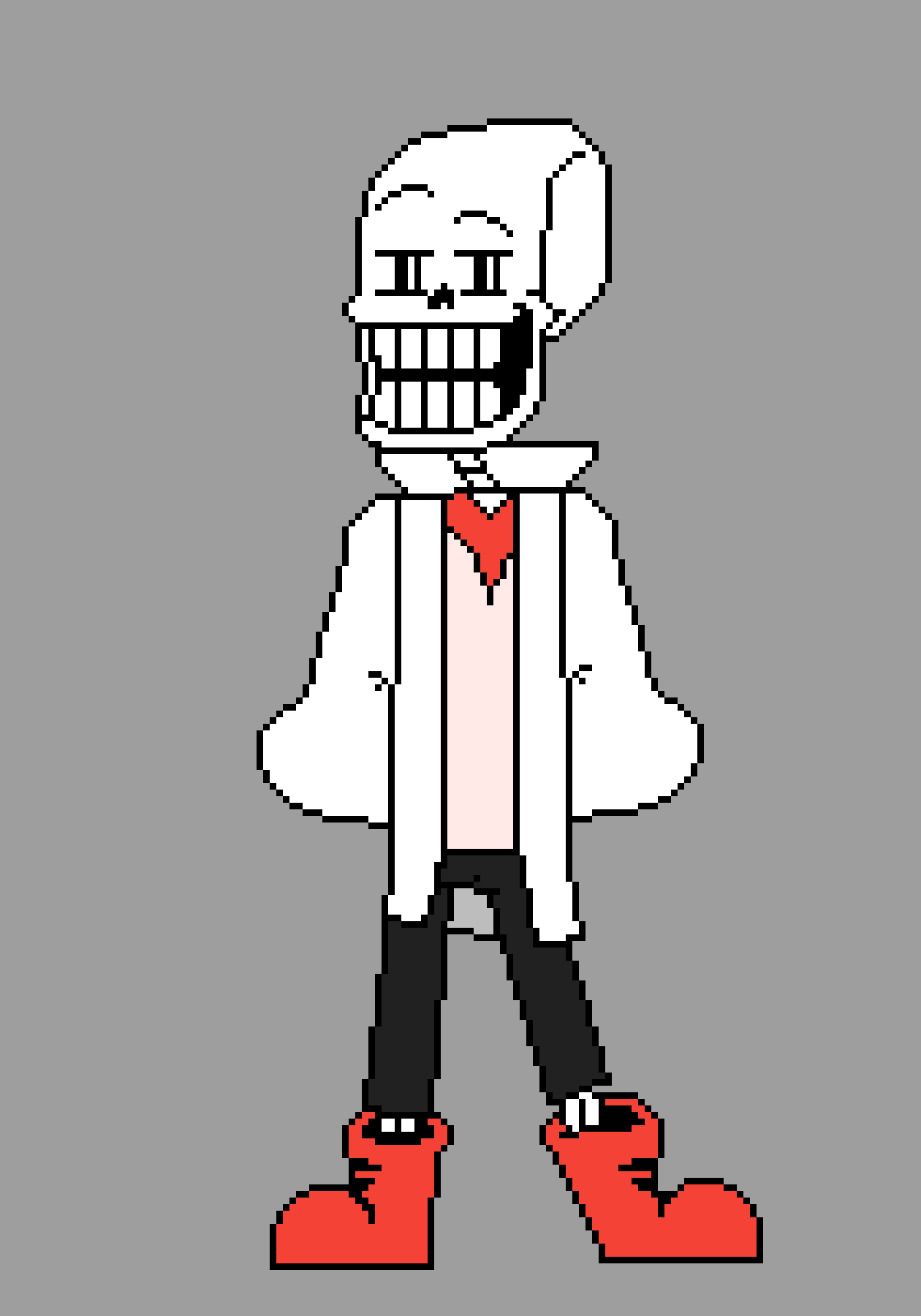 Pixilart - AMashedUpTale Papyrus V2 by ARandomSkeleton