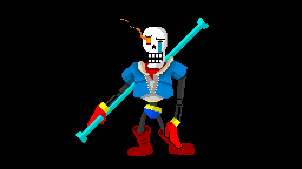 Pixilart - Disbelief Papyrus by Eternal