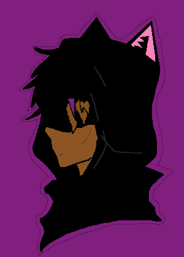 Editing emo wolf - Free online pixel art drawing tool - Pixilart