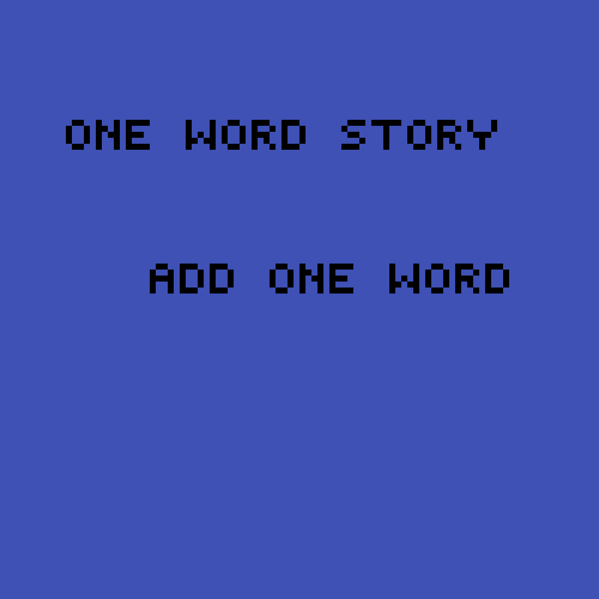 Pixilart - One word story by LunarNightjar