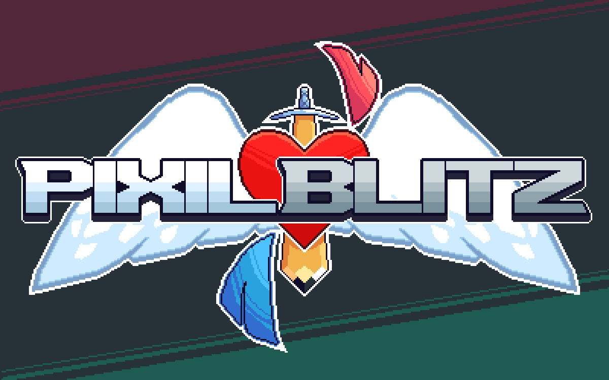 Pixilart - Pixil Blitz Official Logo (Text Ver.) by Dopey-Dragonite