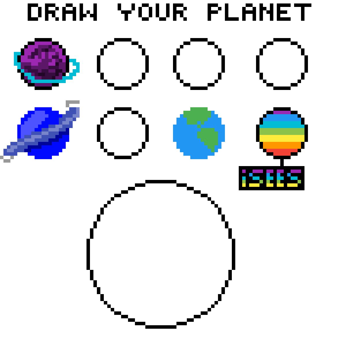 Pixilart - planet collab by DUDEZ3RO