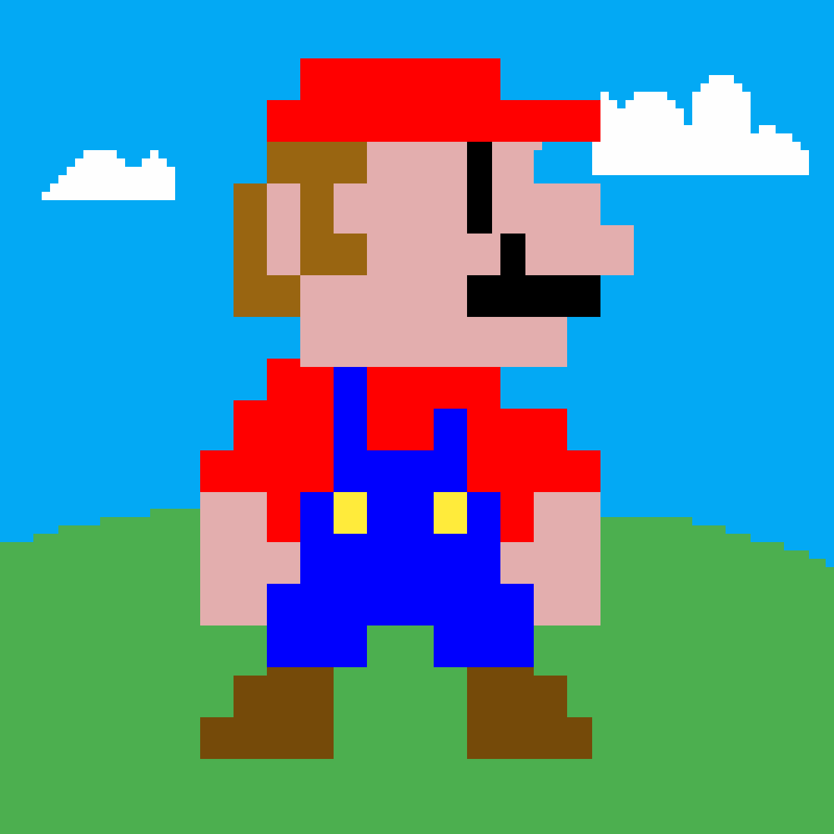 Pixilart - mario by Chops