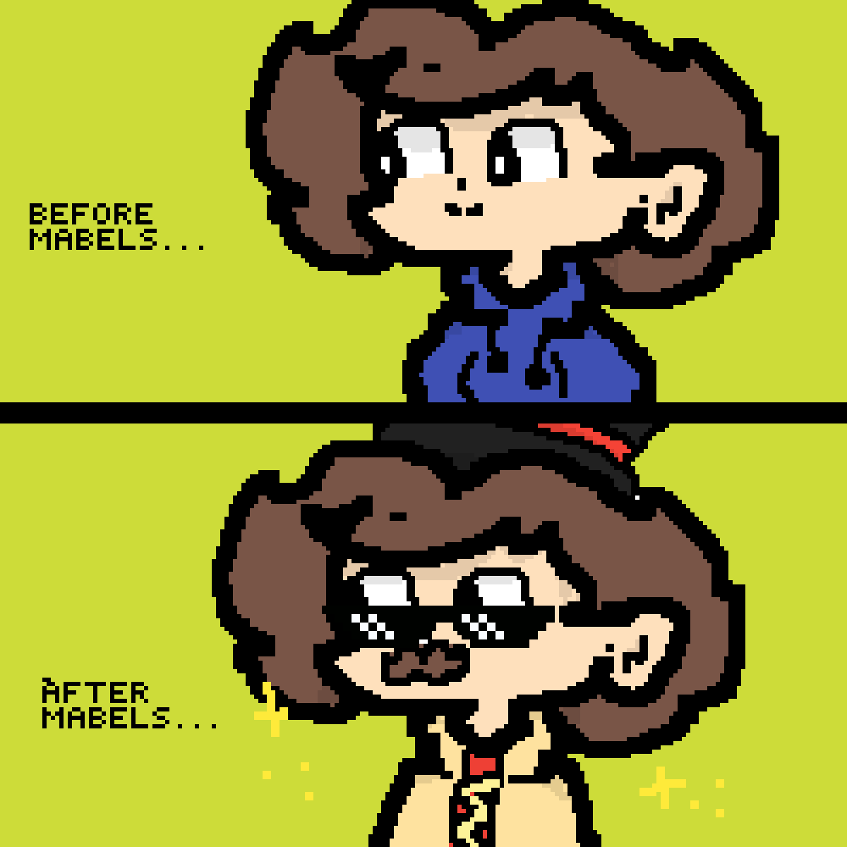 Pixilart - mable able sisters by RedHeadZ0m