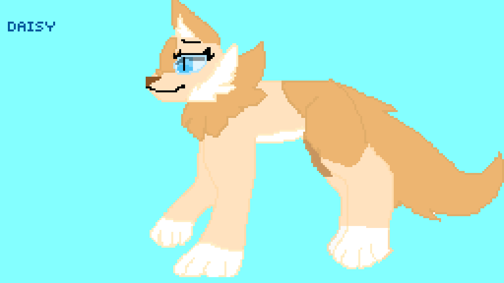 Editing daisy from warrior cats - Free online pixel art drawing tool ...