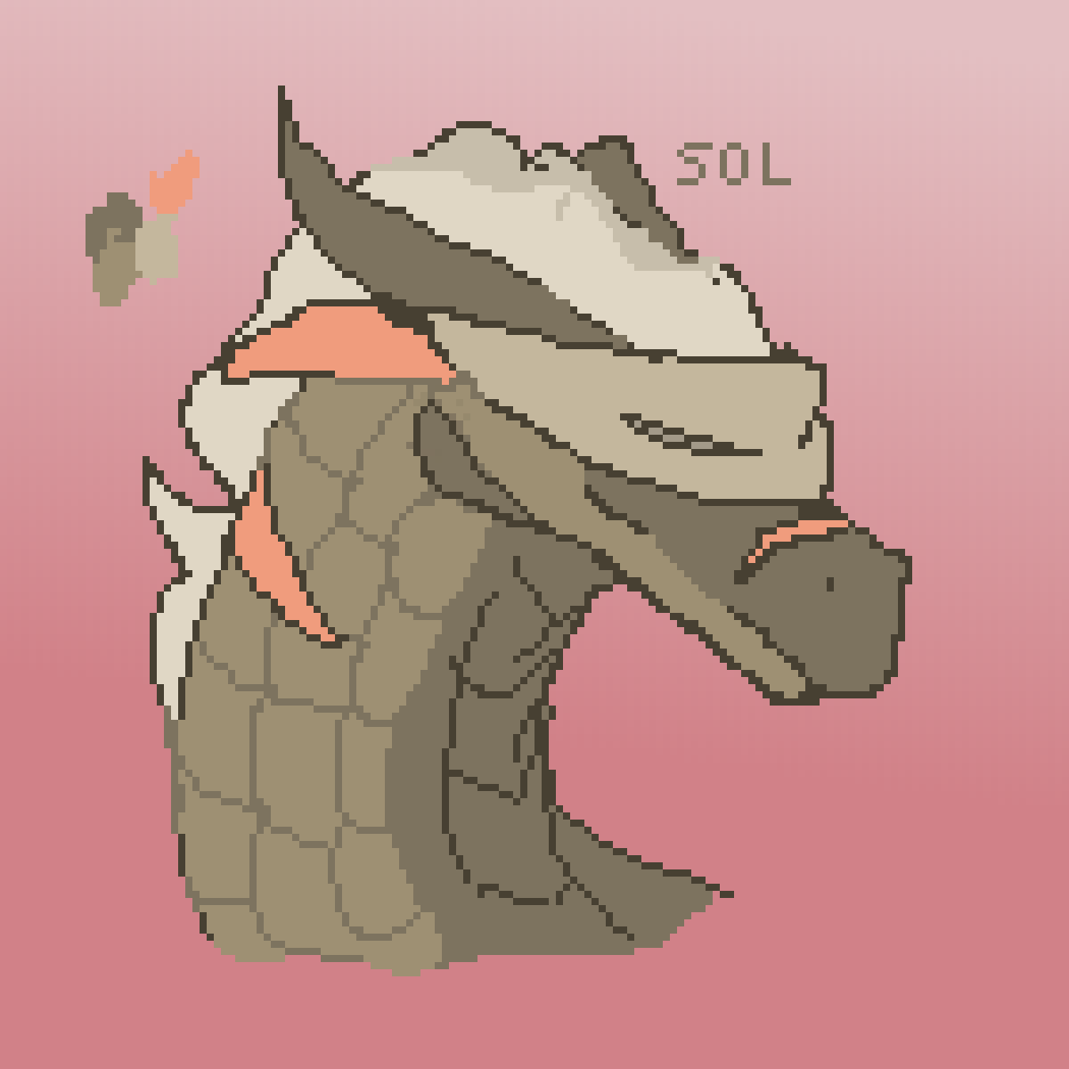Pixilart - Sol the Sandwing by Snowdragon
