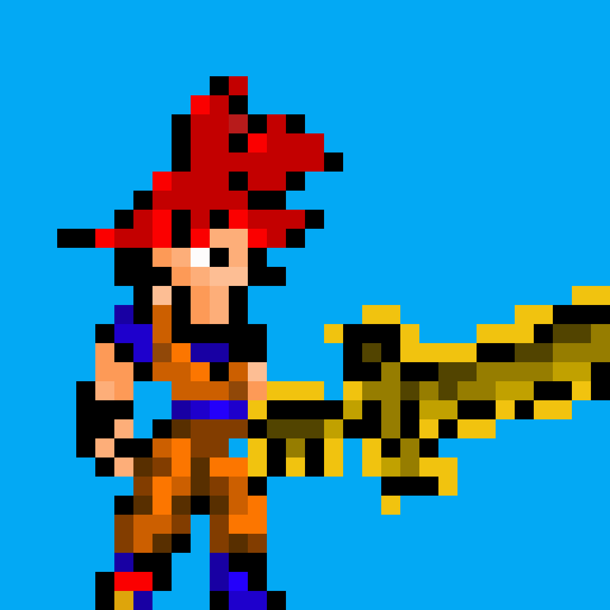 Pixilart - Goku weapons by Uijin