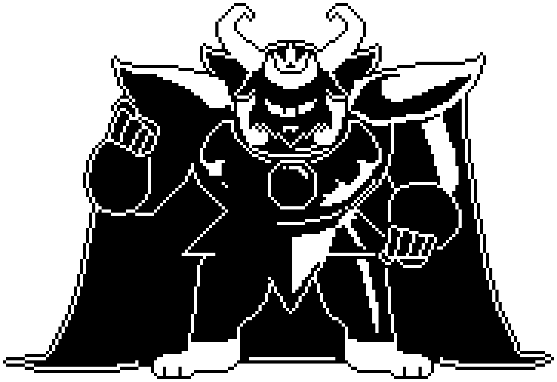 Pixilart - Asgore by Glitched-artist