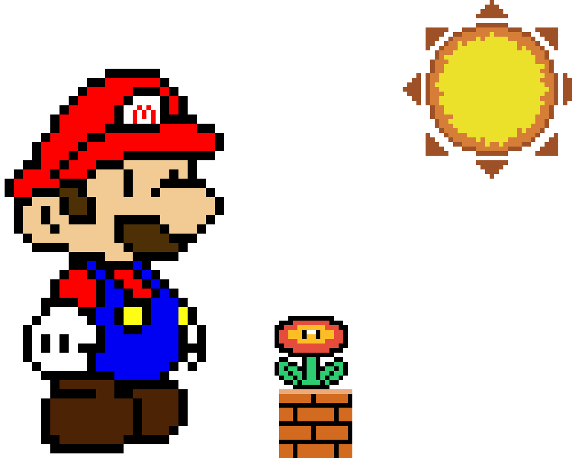 Pixilart - Super Mario by ThatLlama