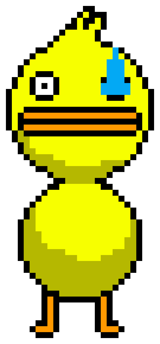 Pixilart - OP duck by itsduckiecraft