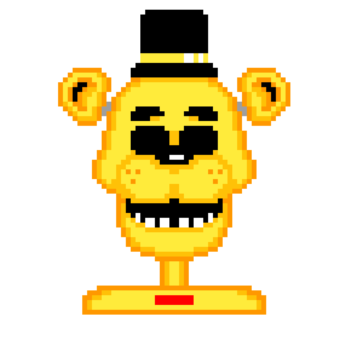 Pixilart - Freddy Fazbear Trophy (Indie games awards #1) by JokerOfAlTrades
