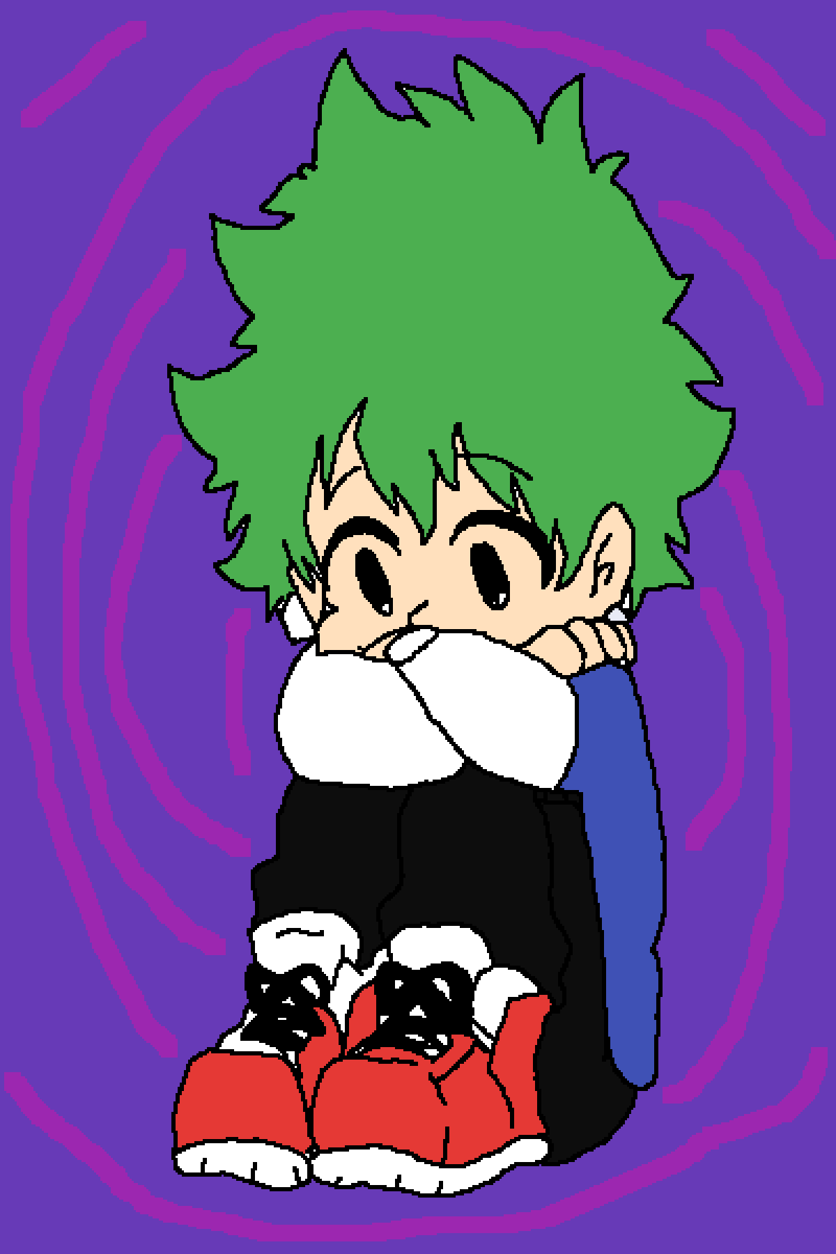 Editing deku - Free online pixel art drawing tool - Pixilart