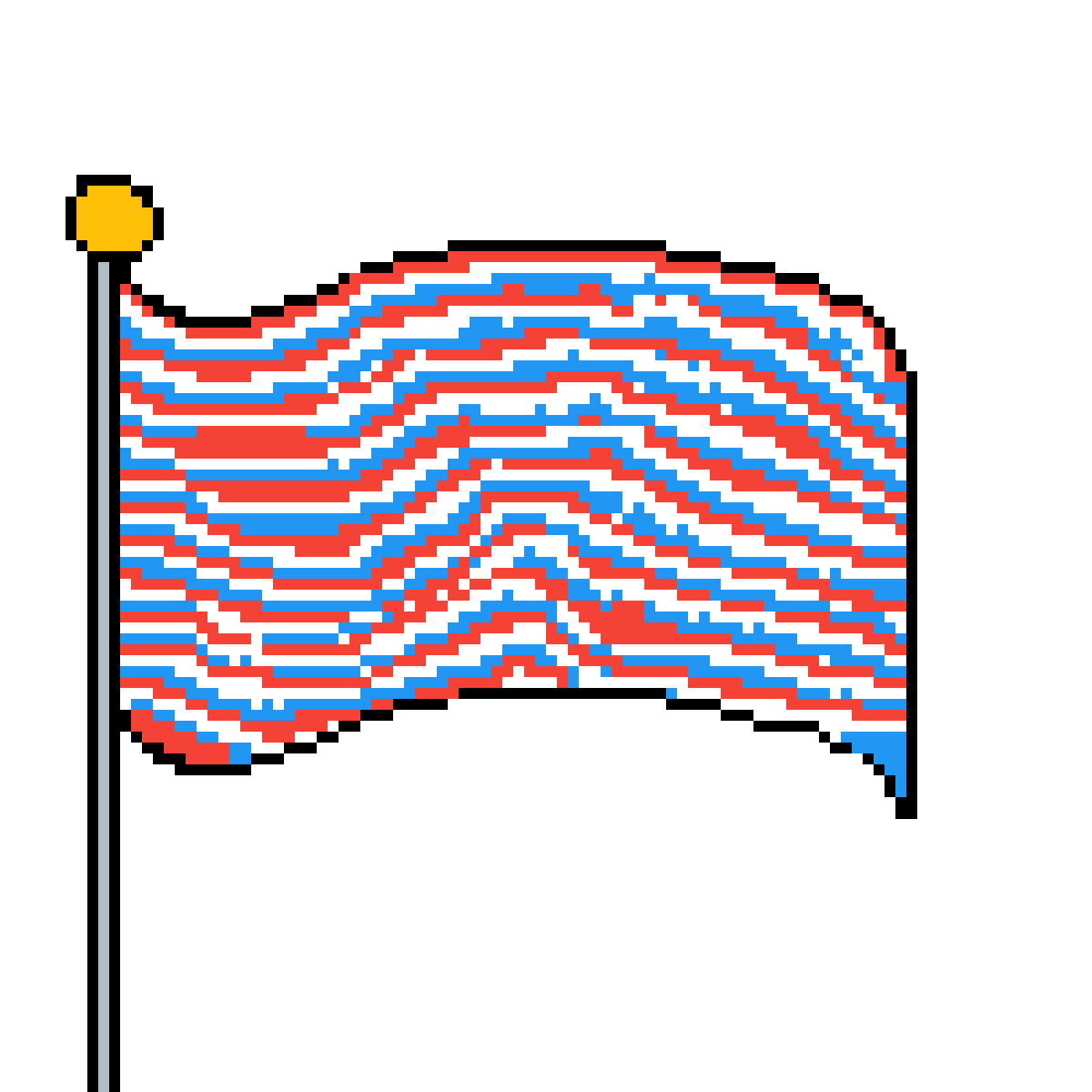 Editing american flag - Free online pixel art drawing tool - Pixilart