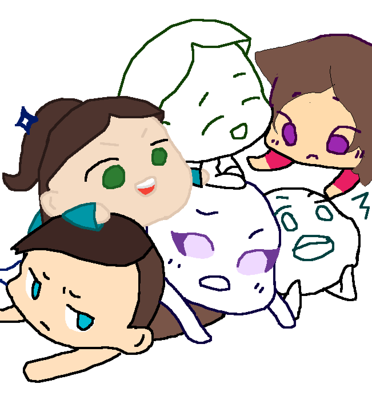 Editing Mischievous Chibi - Free online pixel art drawing tool - Pixilart