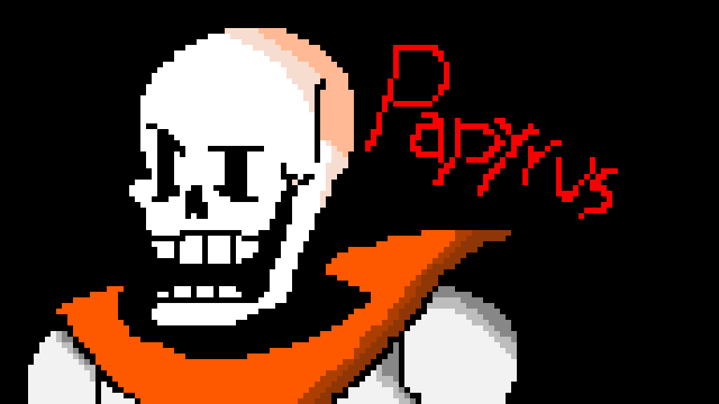 Pixilart - Papyrus by DaBrawler00