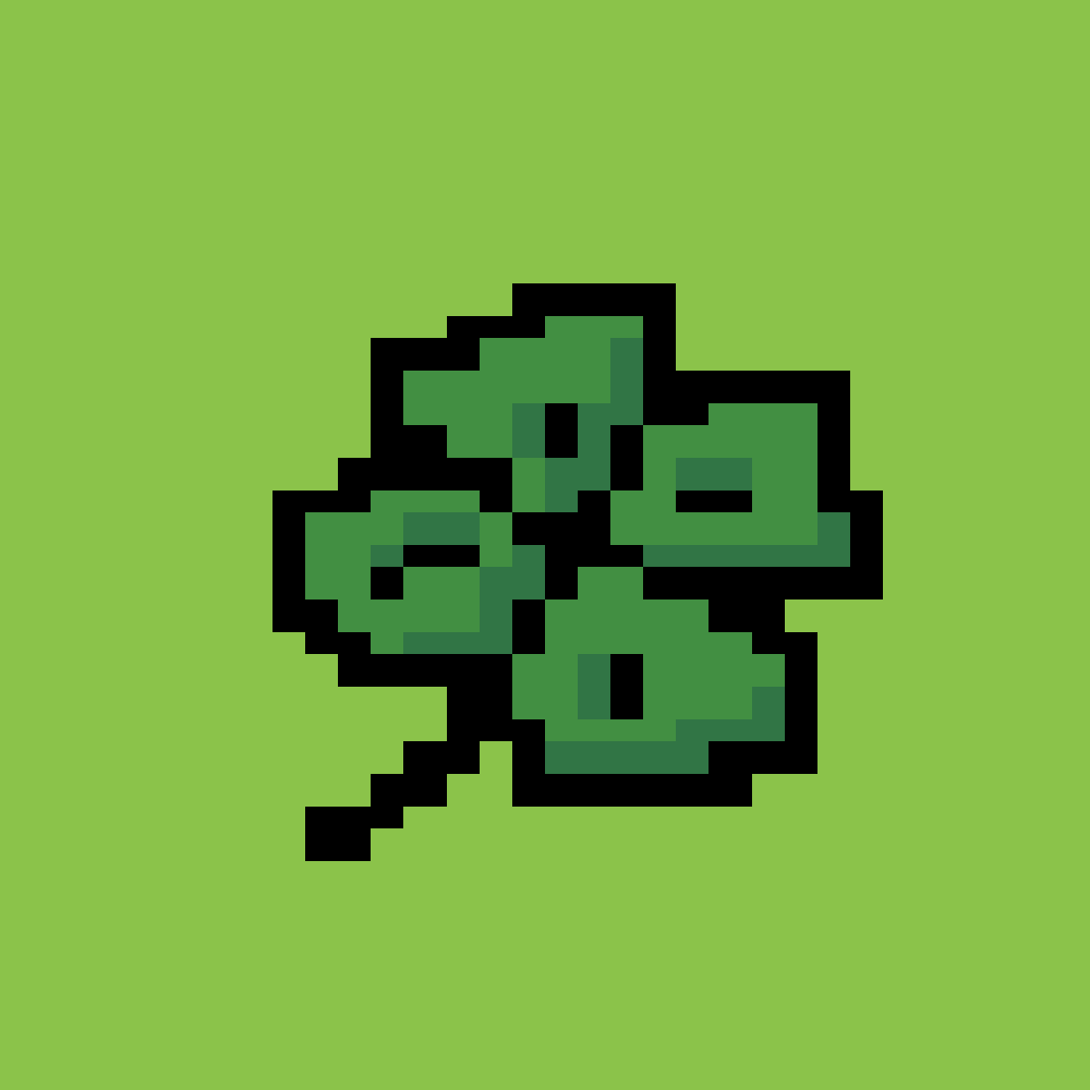 Pixilart - Flour Leaf Clove by DingDongDorry11