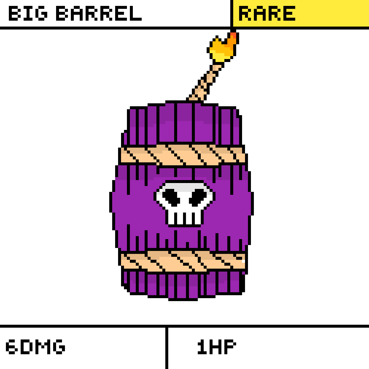 Pixilart - Big Barrel Card by Tactical-Hunter