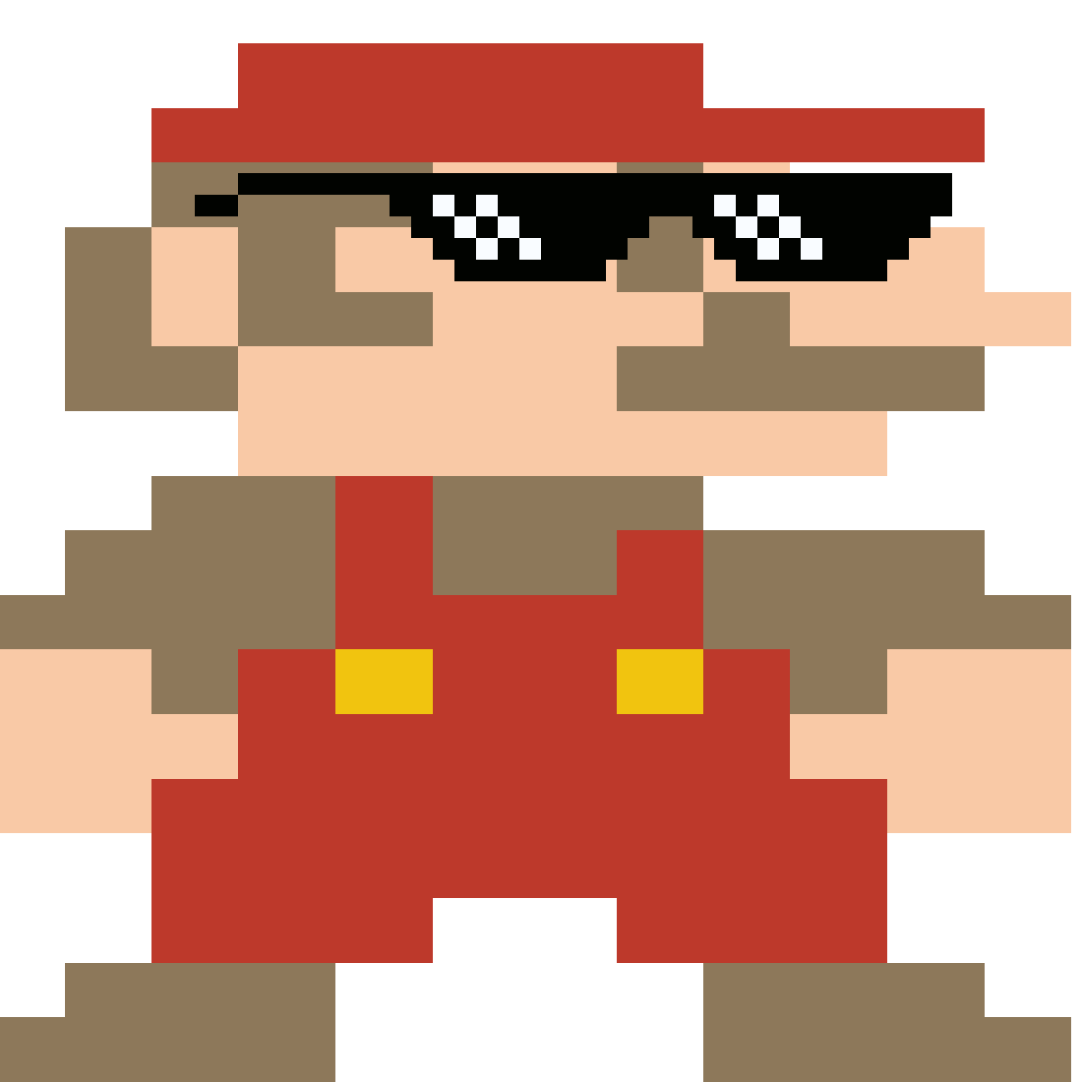 Pixilart - Mlg Mario by cubewastaken