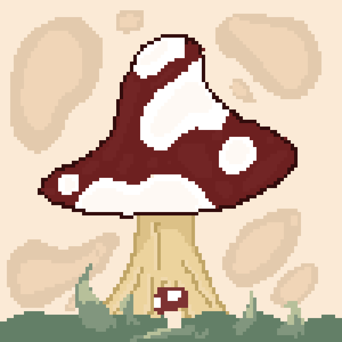 Pixilart - Mushroom by lionswiss3