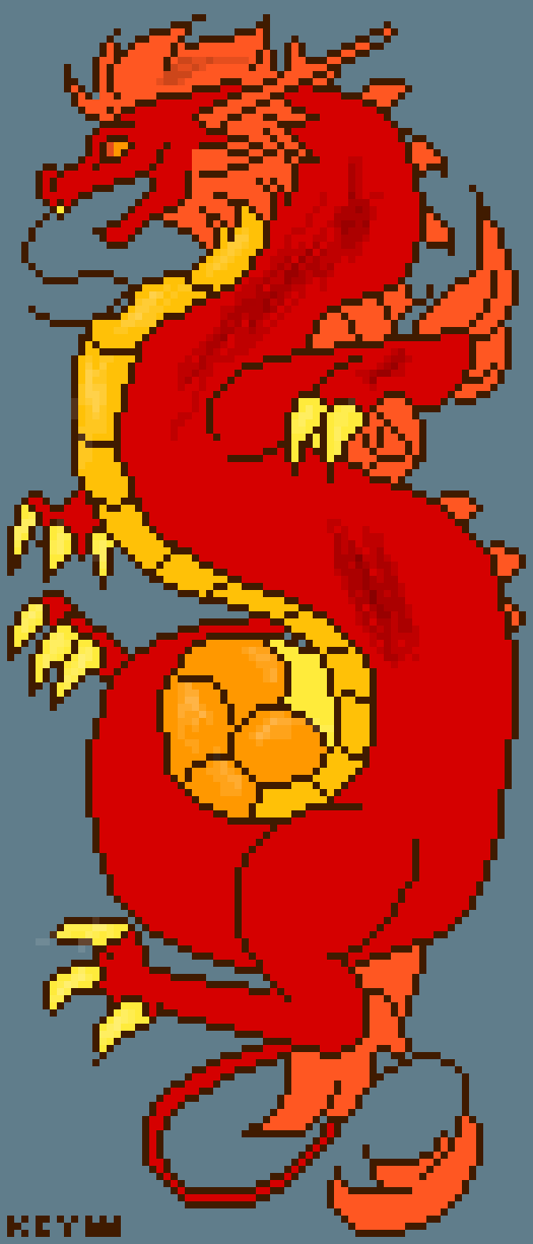 Editing DRAGON - Free online pixel art drawing tool - Pixilart