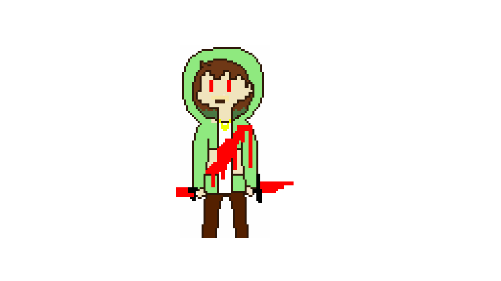 Pixilart - Storyshift Chara phase 2 by Anonymous